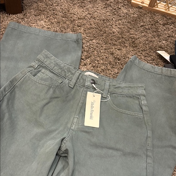 hello franki | Bottoms | Hello Franki Wide Leg Jeans | Poshmark